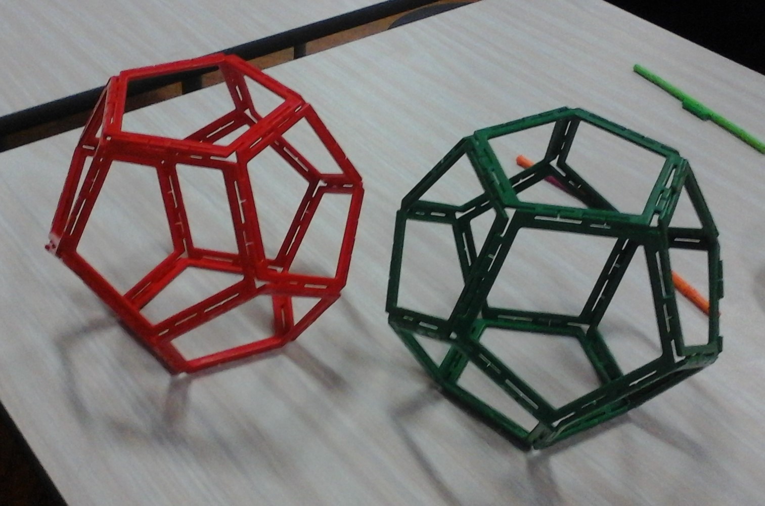Completing the Platonic Solids at the Curious Minds Club, and making a ...